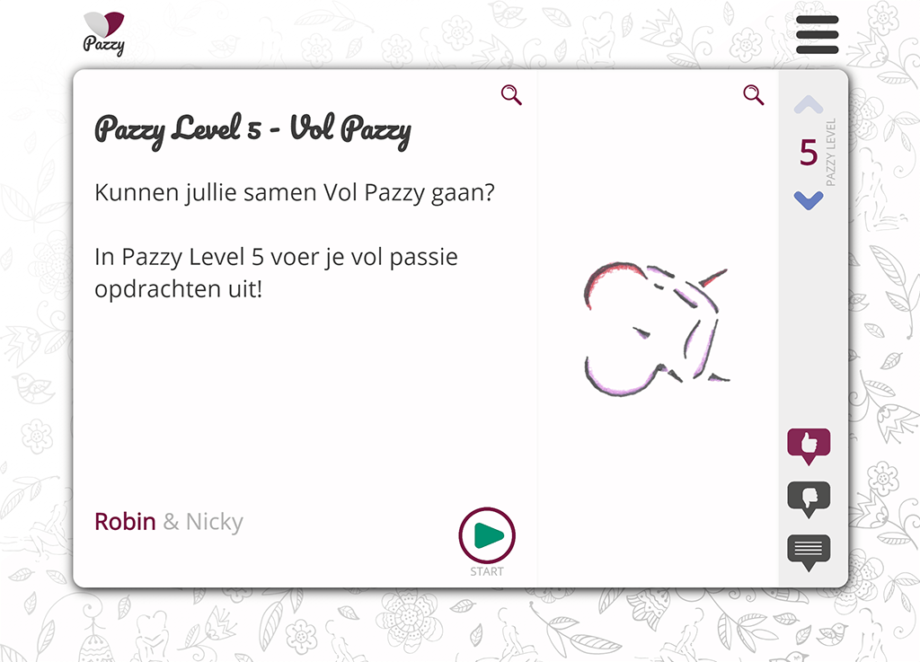 Pazzy | Pazzyvol genieten van elkaar